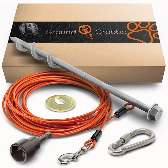 Grounded Paws Dog Tie-Down Kit | Secure Pet Anchoring System Australia